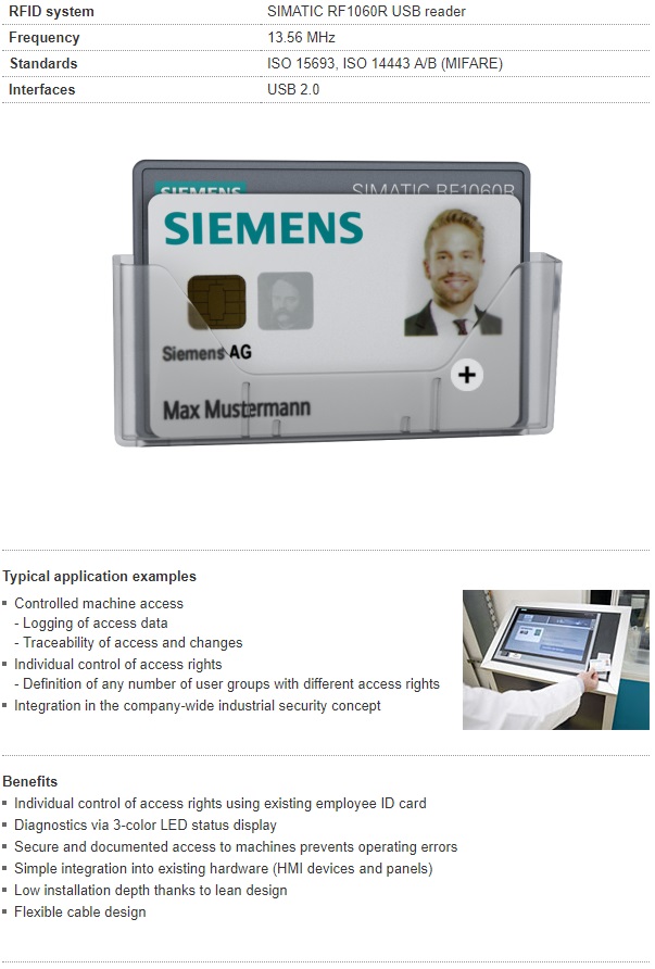 Simatic RF1000 - Automation Control System Group Co.,Ltd.