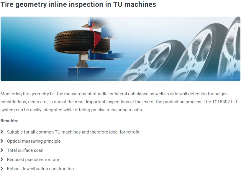 Tire geometry inspection - Automation Control System Group Co.,Ltd.